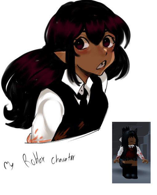 My roblox character - ibisPaint