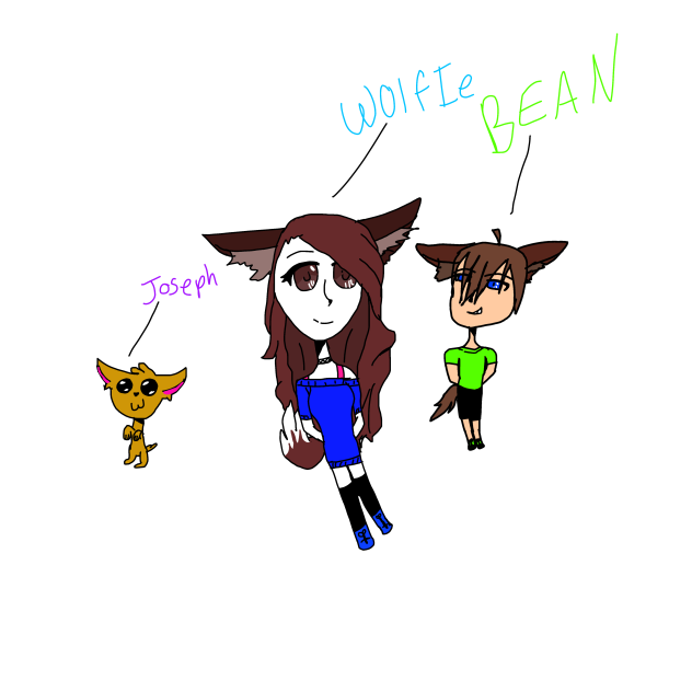 youtube animation charecters - ibisPaint