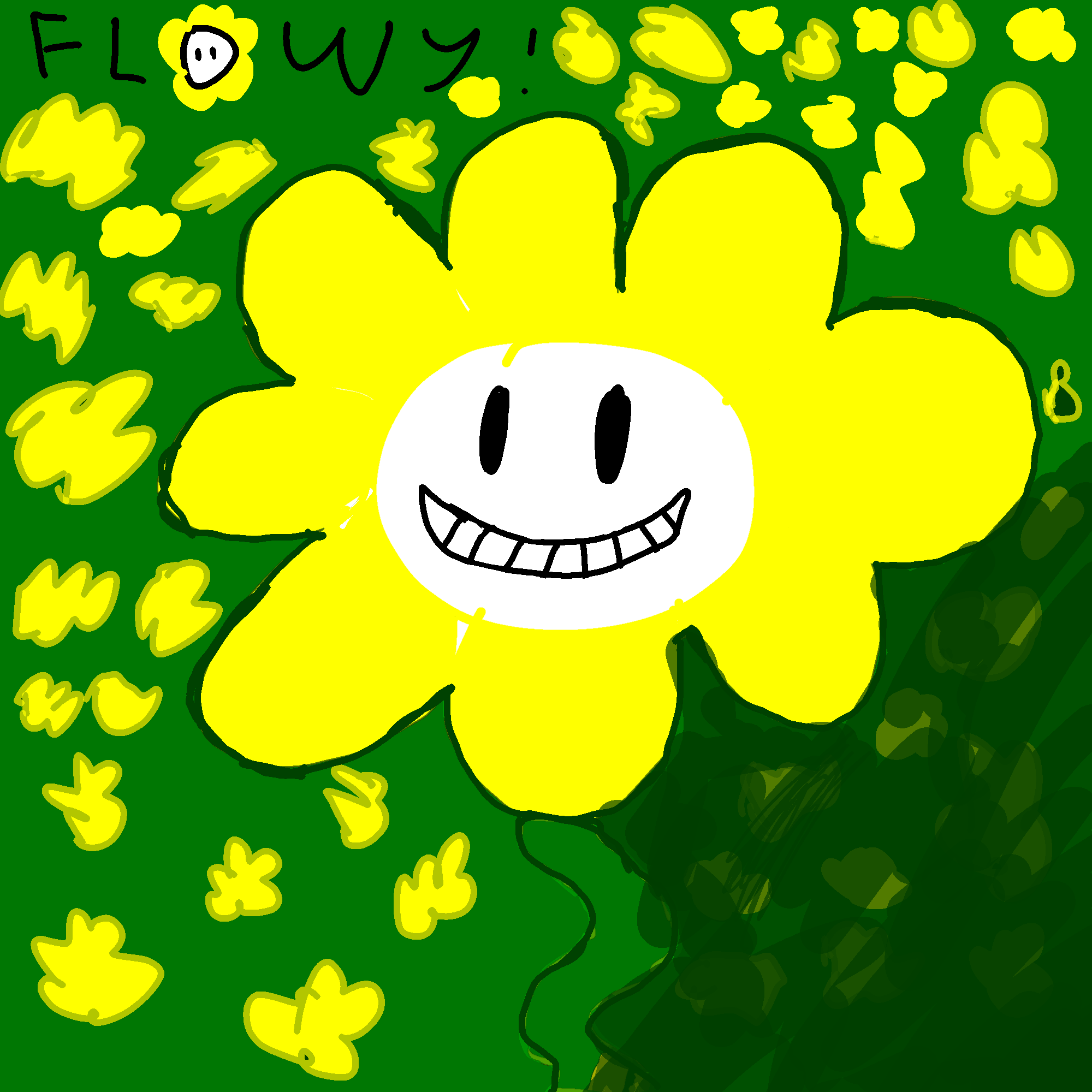 Flowy the flower - ibisPaint