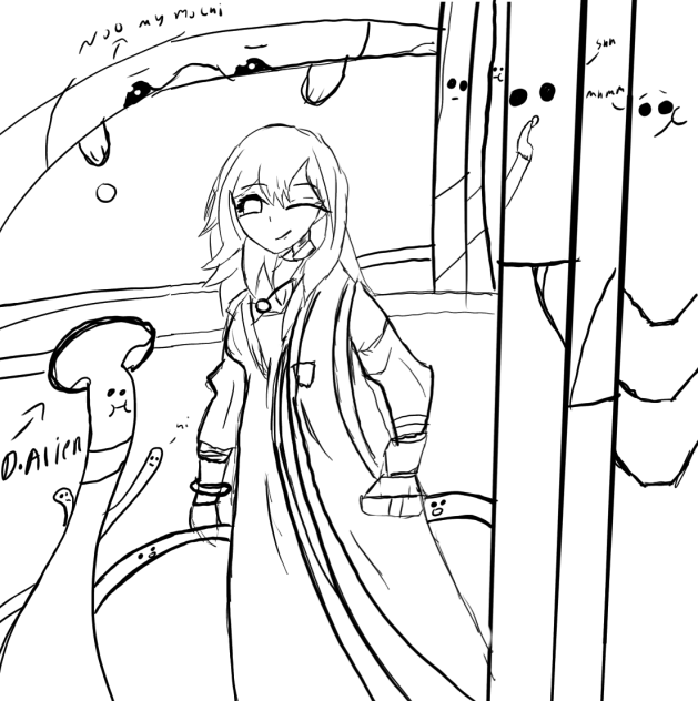 Sketch 3 no coloring - ibisPaint