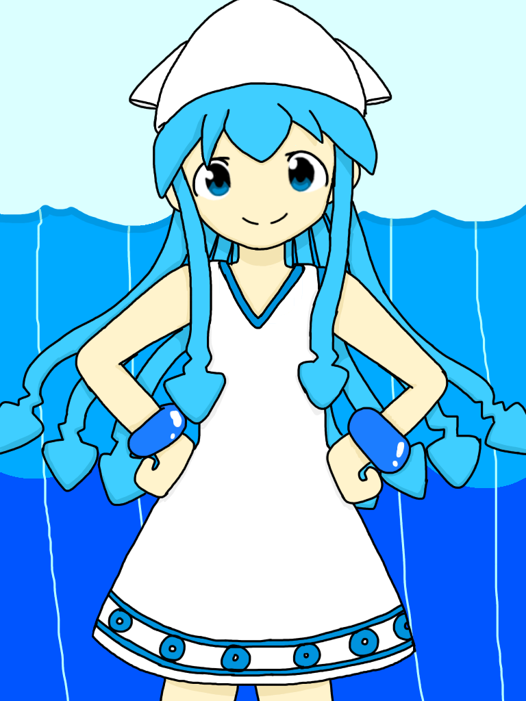 Squid girl Speedpaint - ibisPaint