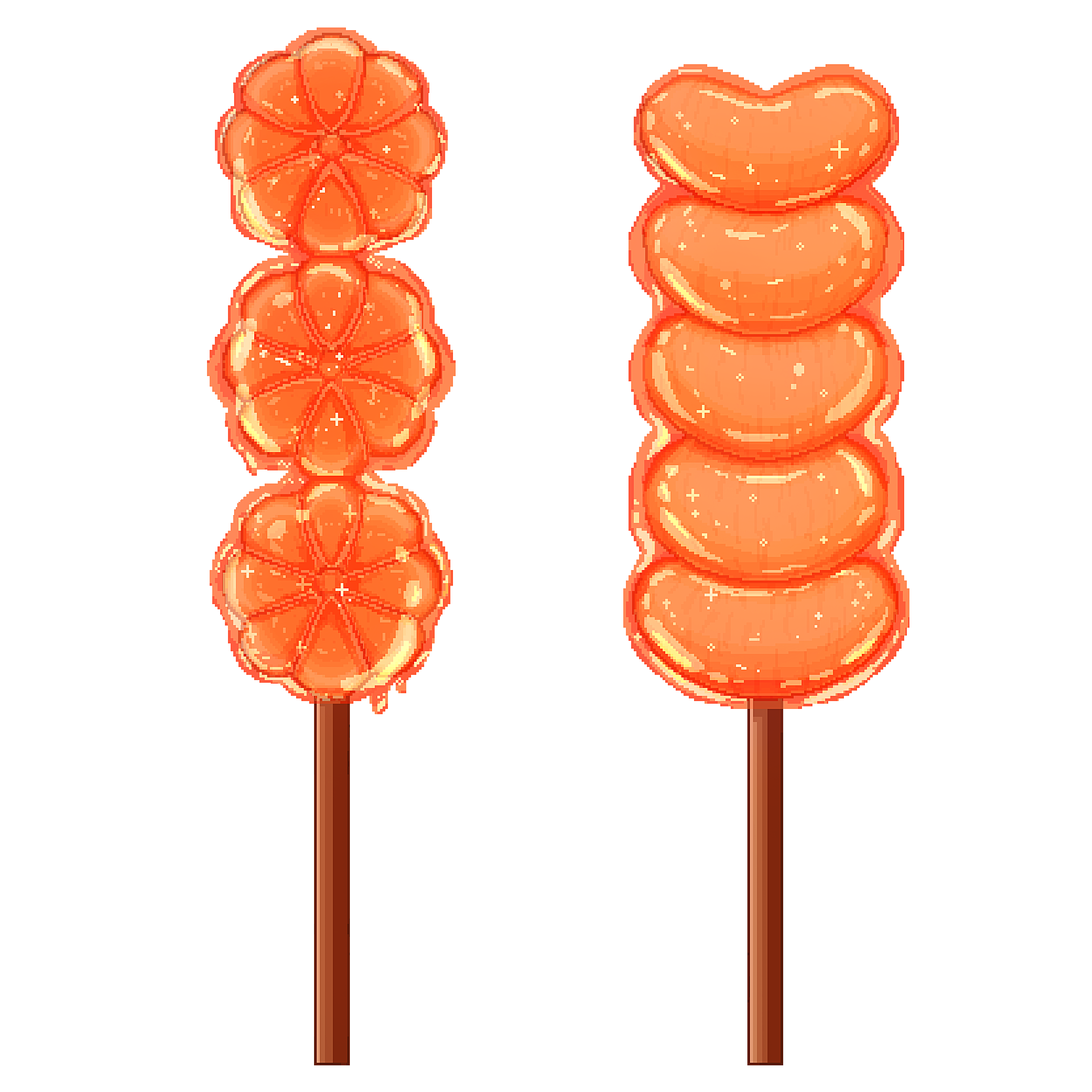 Tanghulu (pixel) 01 - ibisPaint