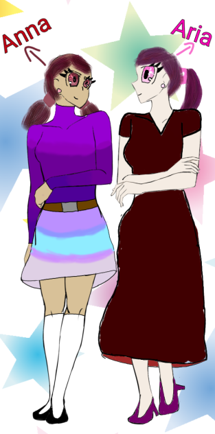 Anna and Aria - ibisPaint