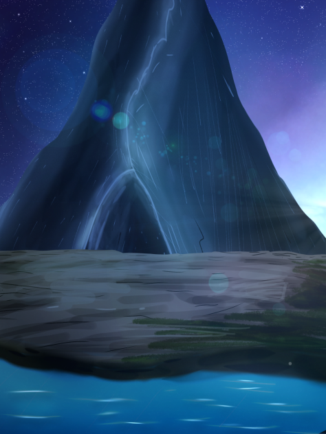 night mountain - ibisPaint