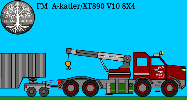 A katler xt890 V10 8X4 TD - ibisPaint