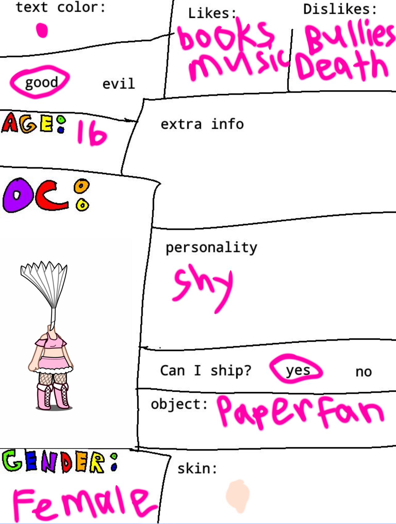 For object heads - ibisPaint