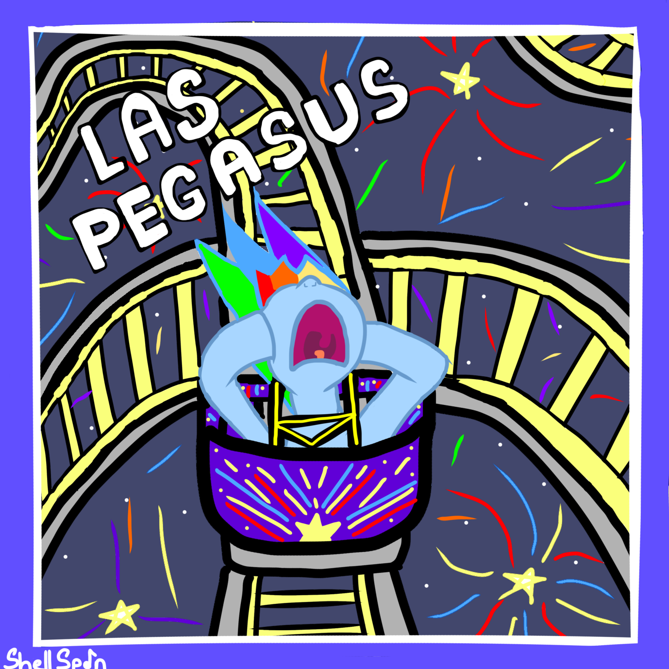 Come Visit Las Pegasus! - ibisPaint