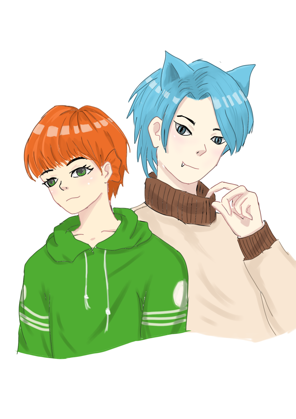 Gumball & Darwin fanart - ibisPaint
