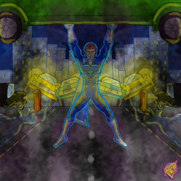 THE BLUE COMET - ibisPaint