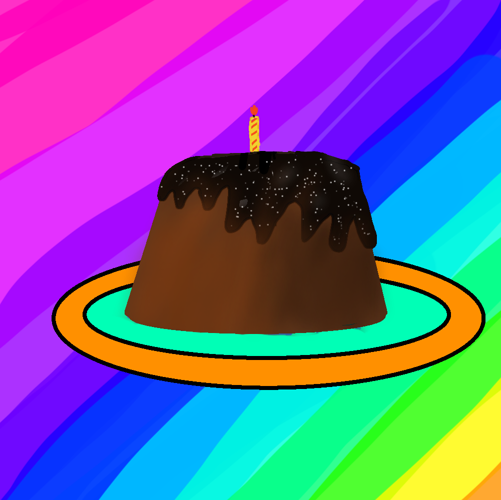 chocolate cake - ibisPaint