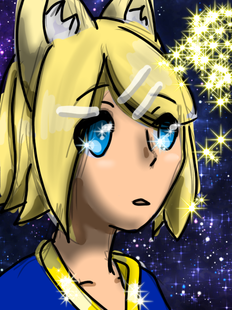 The celestial fox - Rin Kagamine - ibisPaint