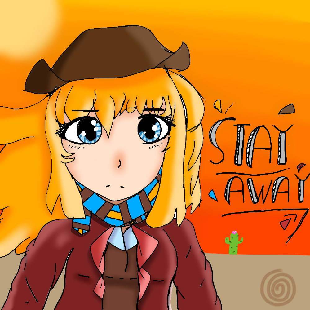 STAY AWAY! - ibisPaint