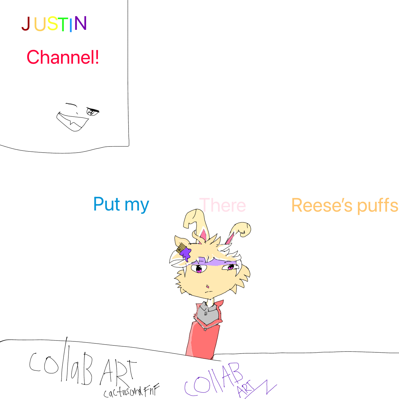 Misery Resses Puffs MEME CrazedCakeChris - ibisPaint