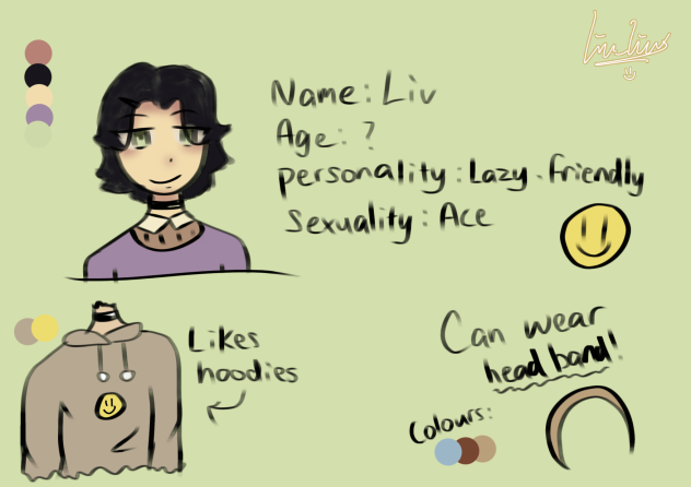 Persona ( oc ) info 😃 - ibisPaint