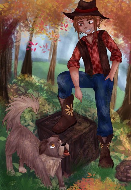 Reed the cowthey - ibisPaint