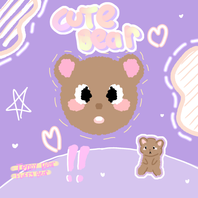 cute bear!! - ibisPaint