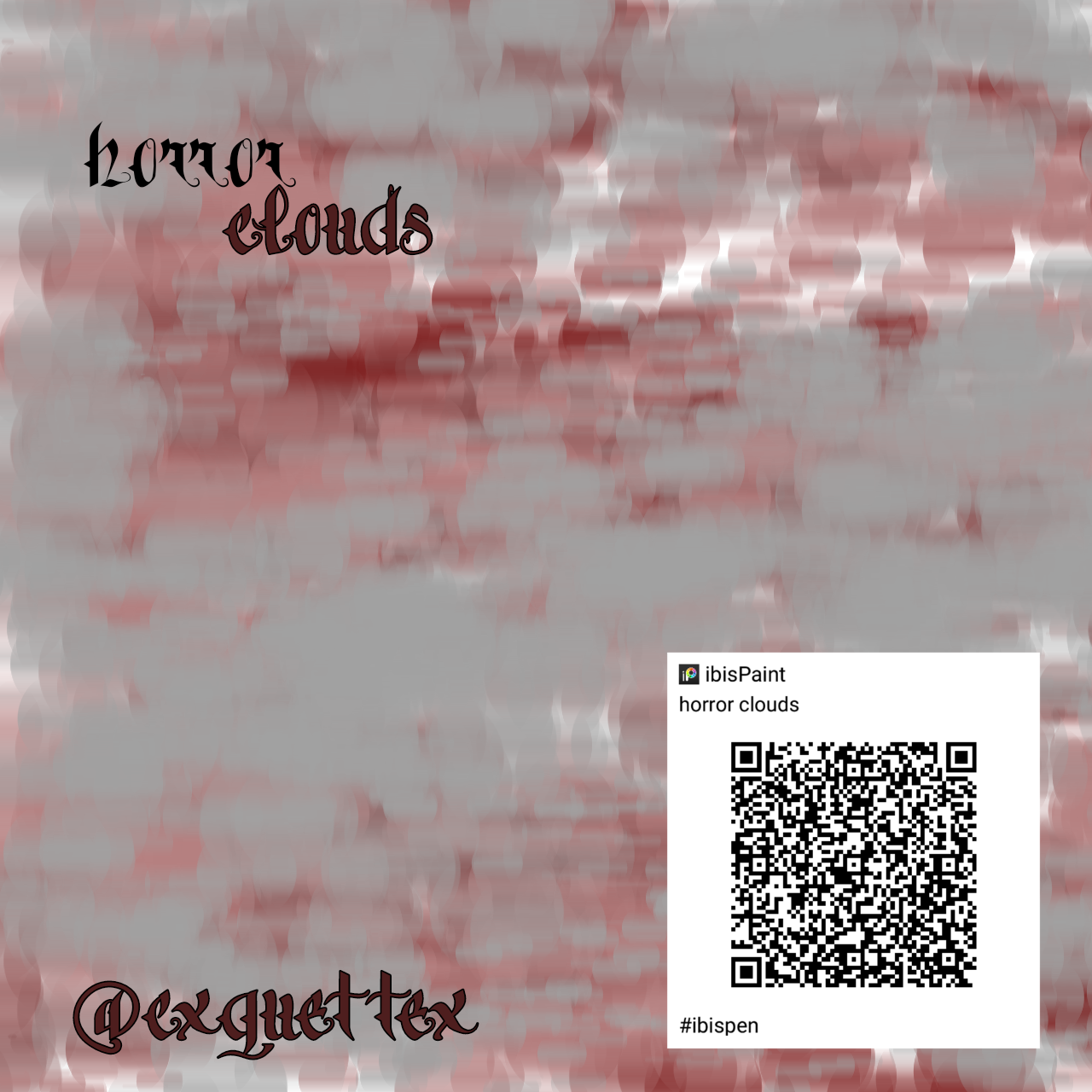 horror clouds brush - ibisPaint