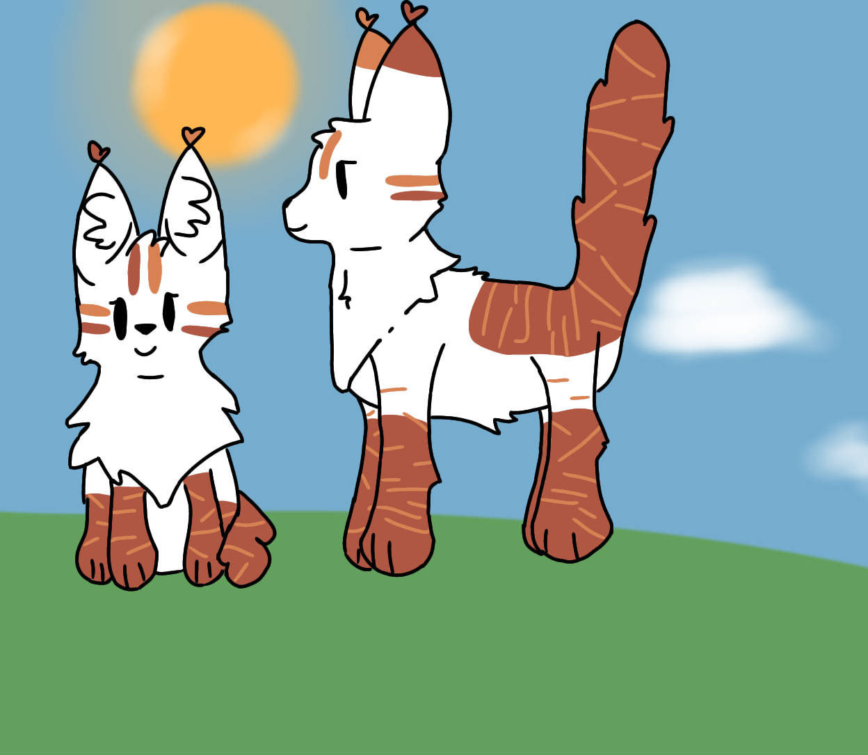 cute warrior cat🥰 - ibisPaint