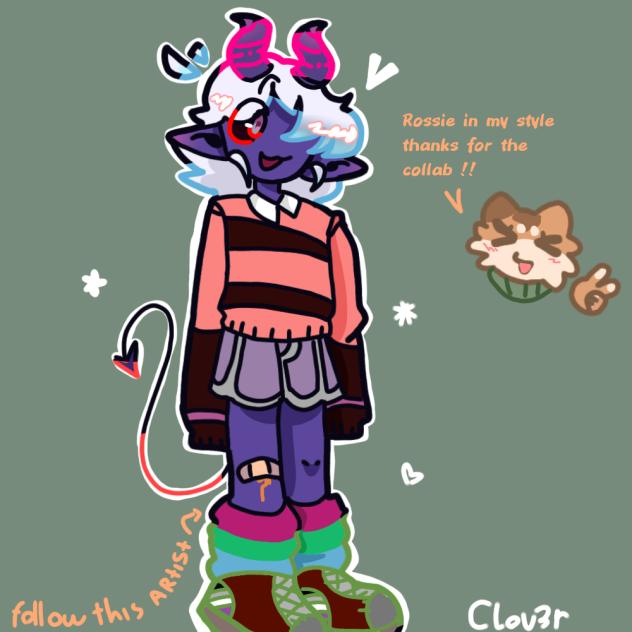 First collab with rossie - ibisPaint