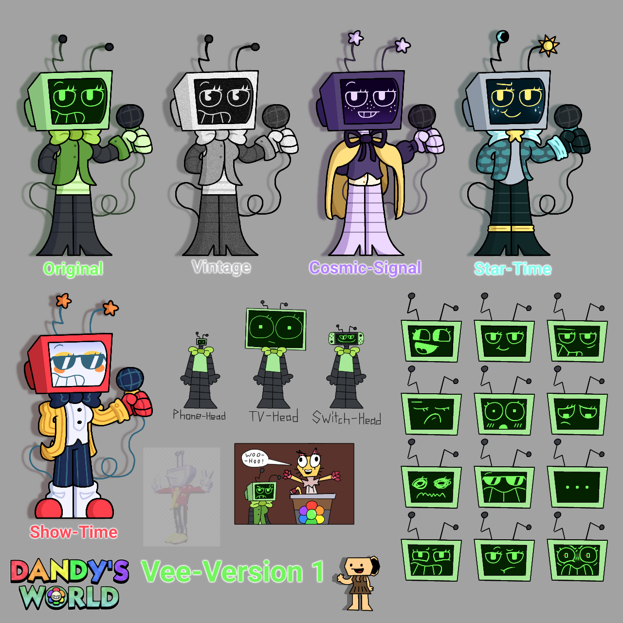 Dandys World Vee drawings - ibisPaint