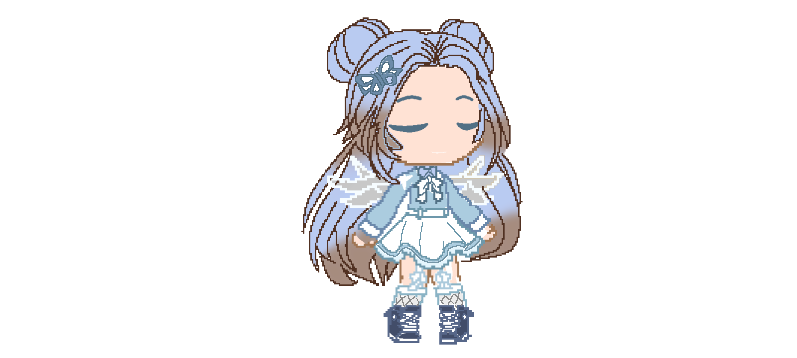 How to pixel your gacha character - ibisPaint