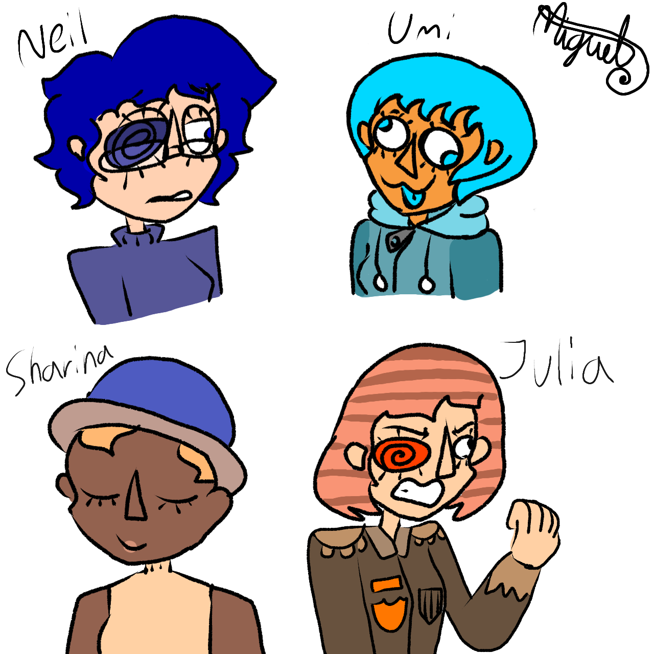 Gas Giants as Humans - ibisPaint