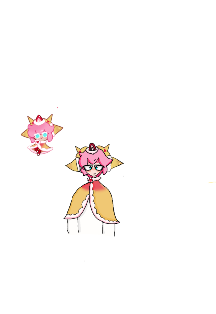 Strawberry Crepe Cookie fanart! - ibisPaint