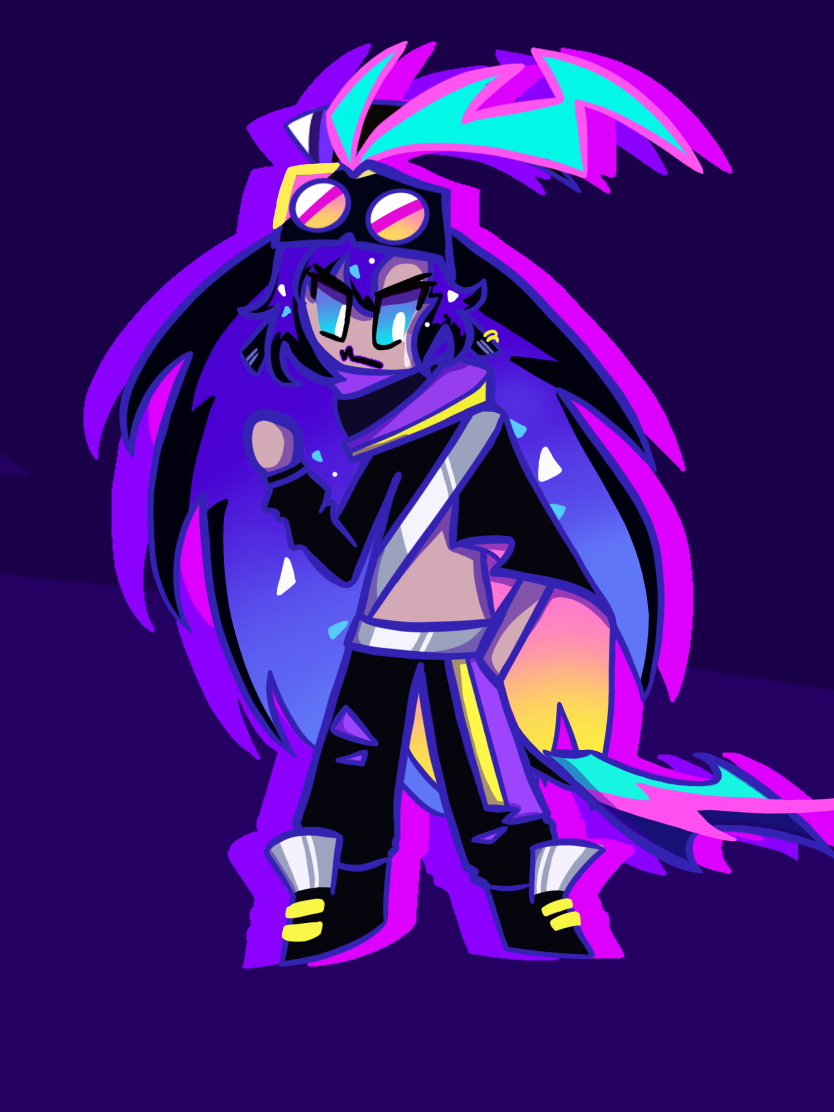 Electric eel cookie - ibisPaint