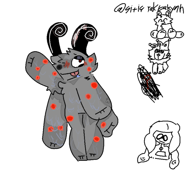 Redcry! (oc not mine it's by lukas) - ibisPaint