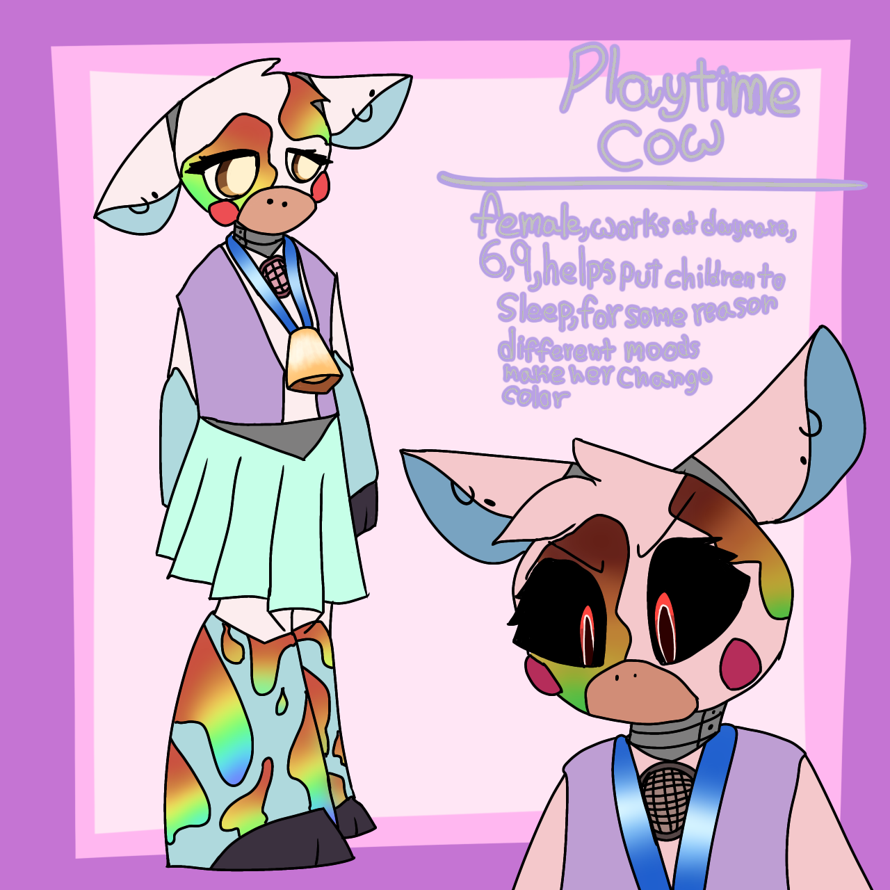 ~Playtime Cow~ - ibisPaint