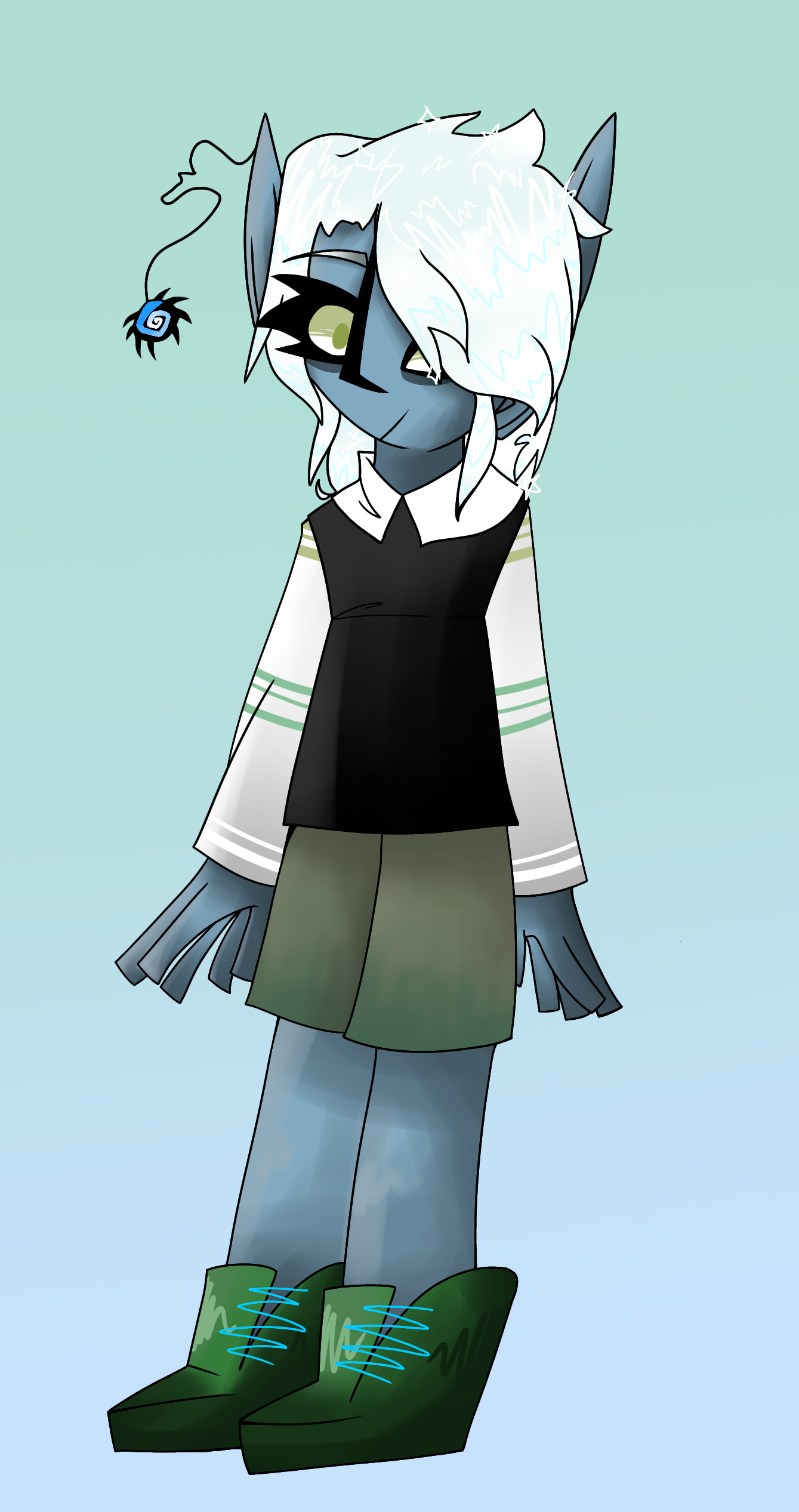 My friend's DnD character - ibisPaint