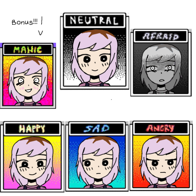 Amity emotion sheet - ibisPaint