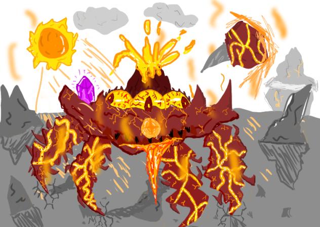 magma boss phase2 - ibisPaint