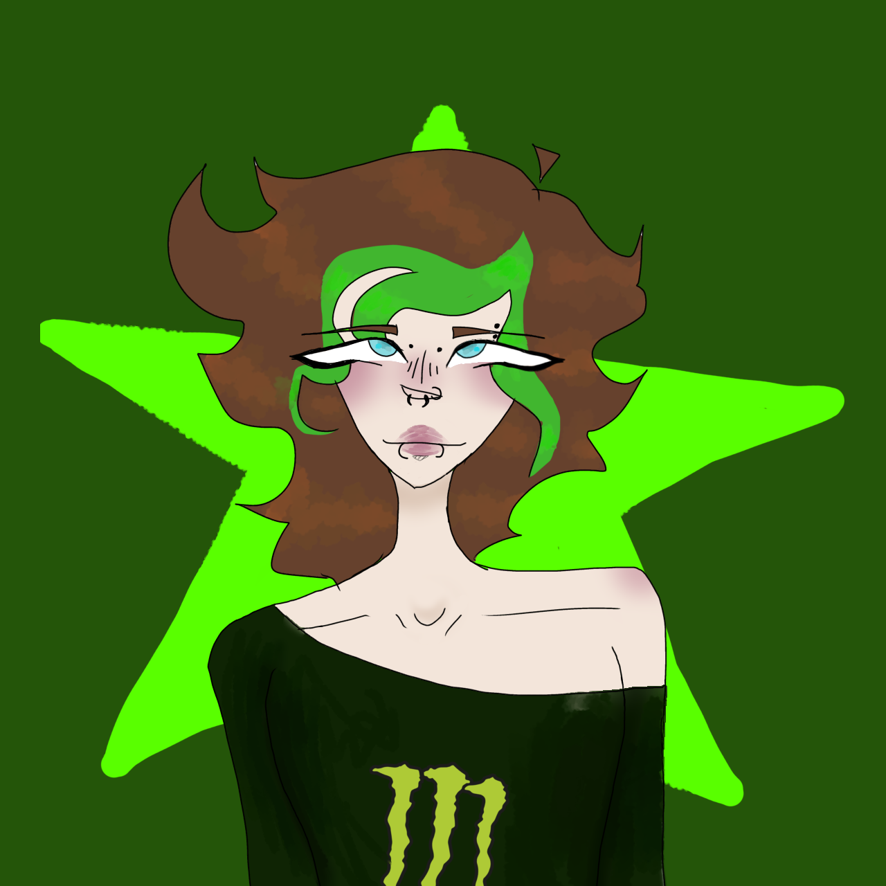 monster energy femboy - ibisPaint