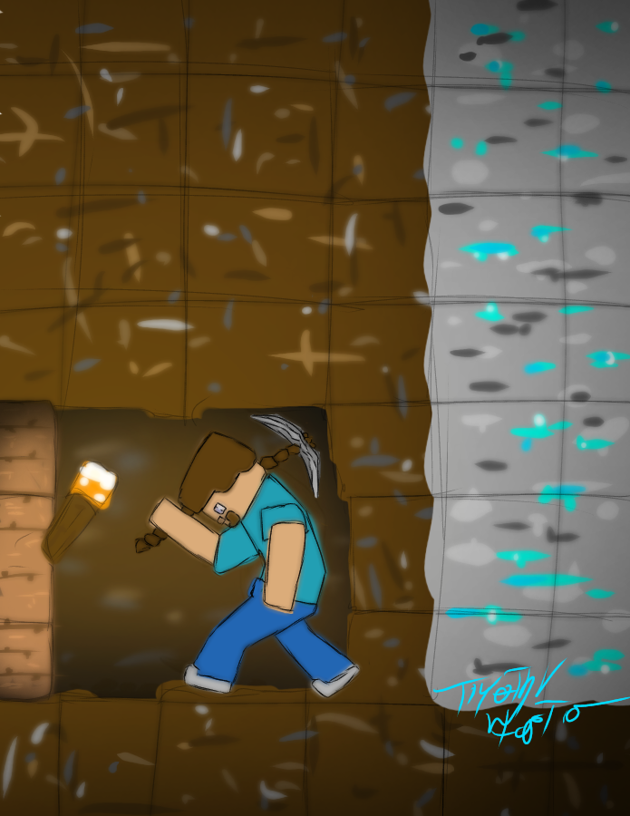 Always Minecraft - ibisPaint