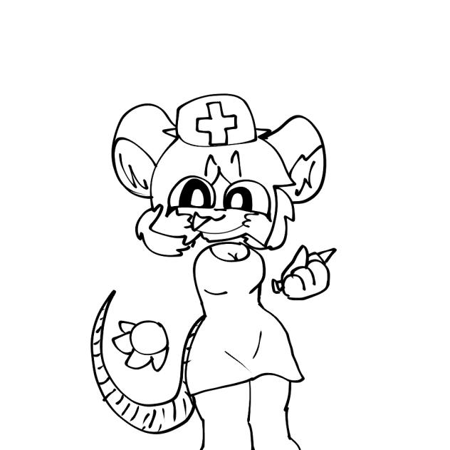 terrible mouse(lineart) - ibisPaint