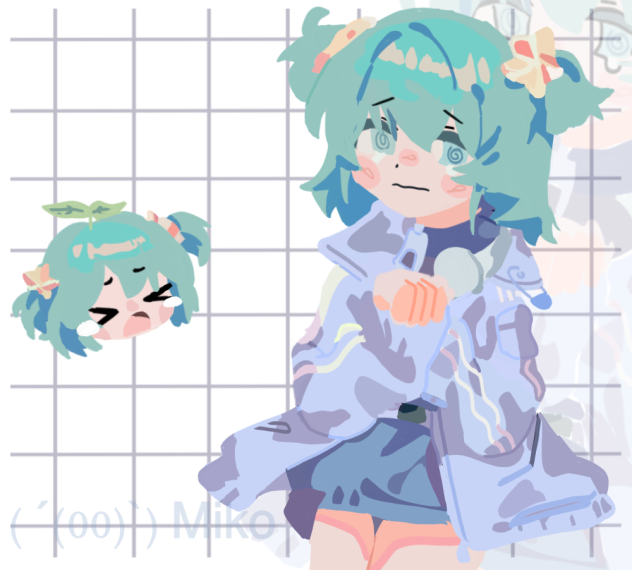 Scared but with no line art - ibisPaint