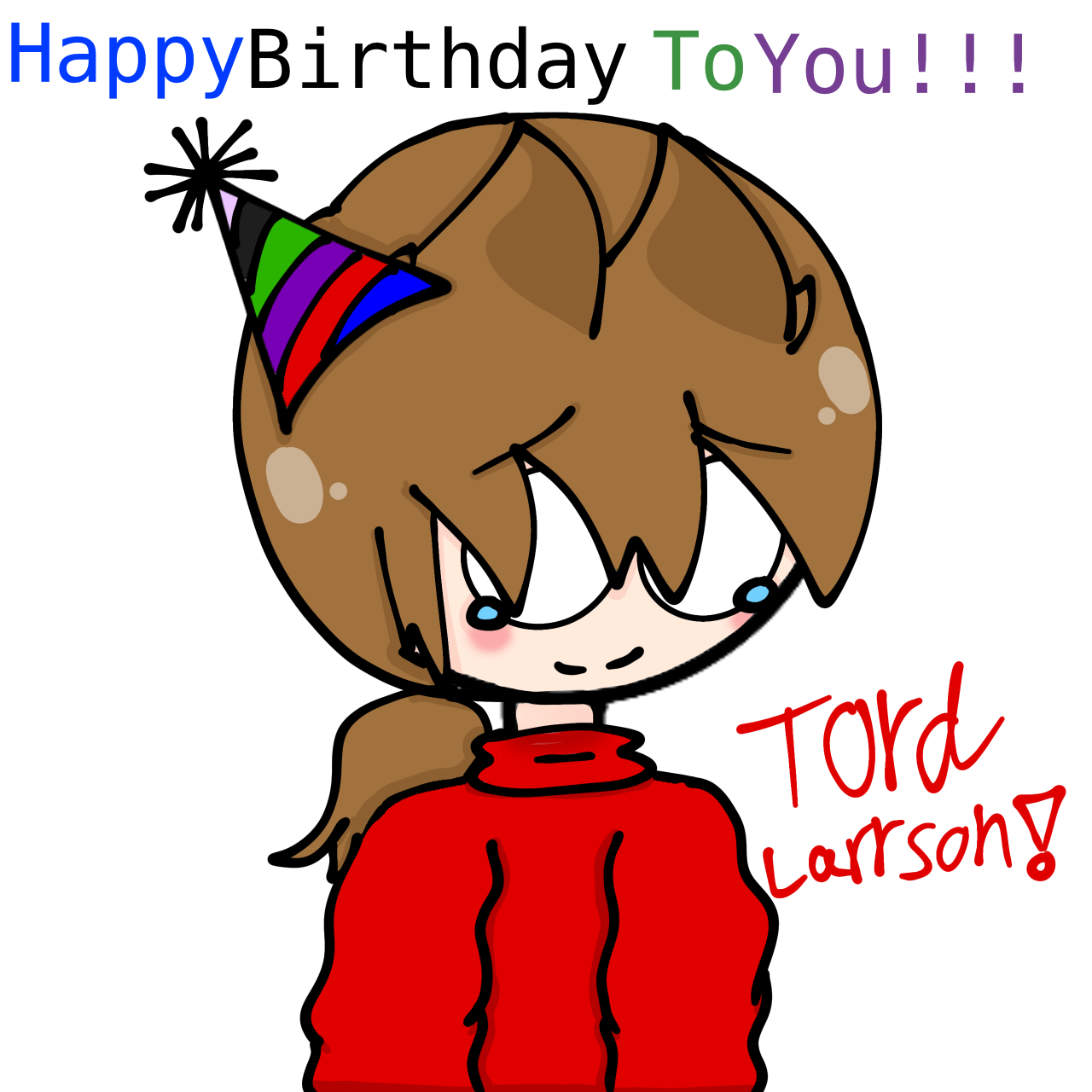 Guys it’s Tord’s birthday!!! - ibisPaint