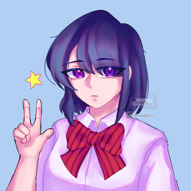 Short hair Komi-san - ibisPaint