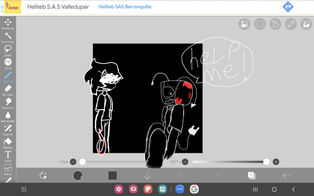 out scene - ibisPaint