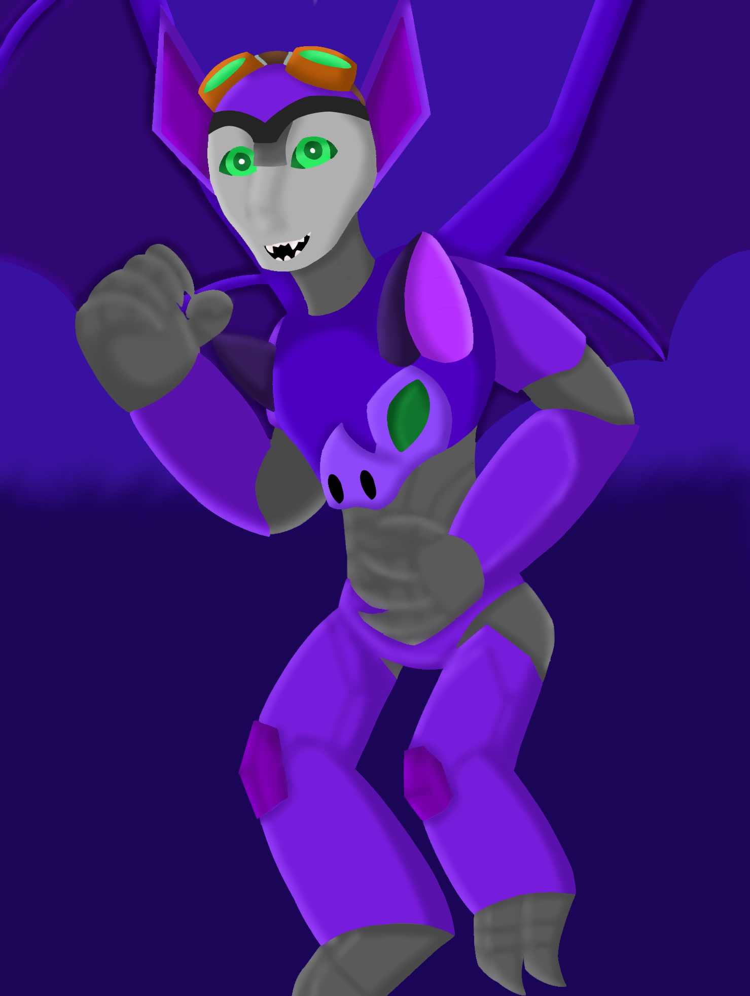 Wingbat (Transformers one oc) - ibisPaint