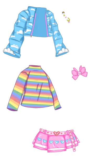 Kidcore outfit for Gacha - ibisPaint