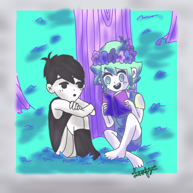 ~Omori and Basil~ - ibisPaint