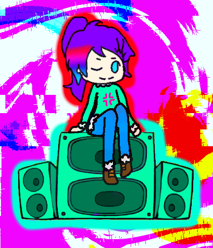 Hachi on FNF Boombox - ibisPaint
