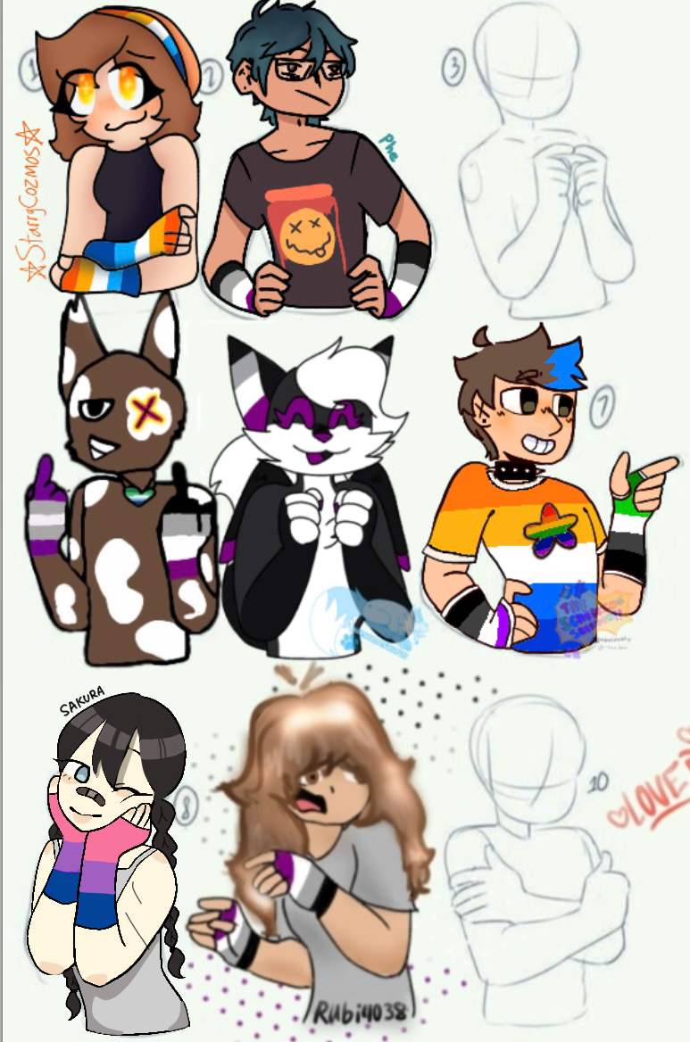 Joined a LGBTQ collab - ibisPaint