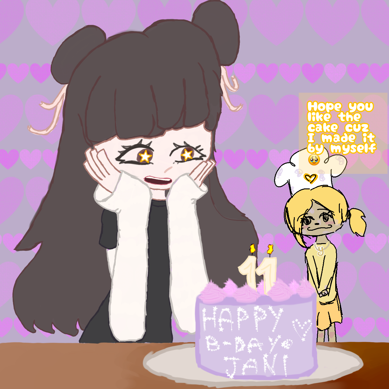 Jani's birthday gift!! - ibisPaint