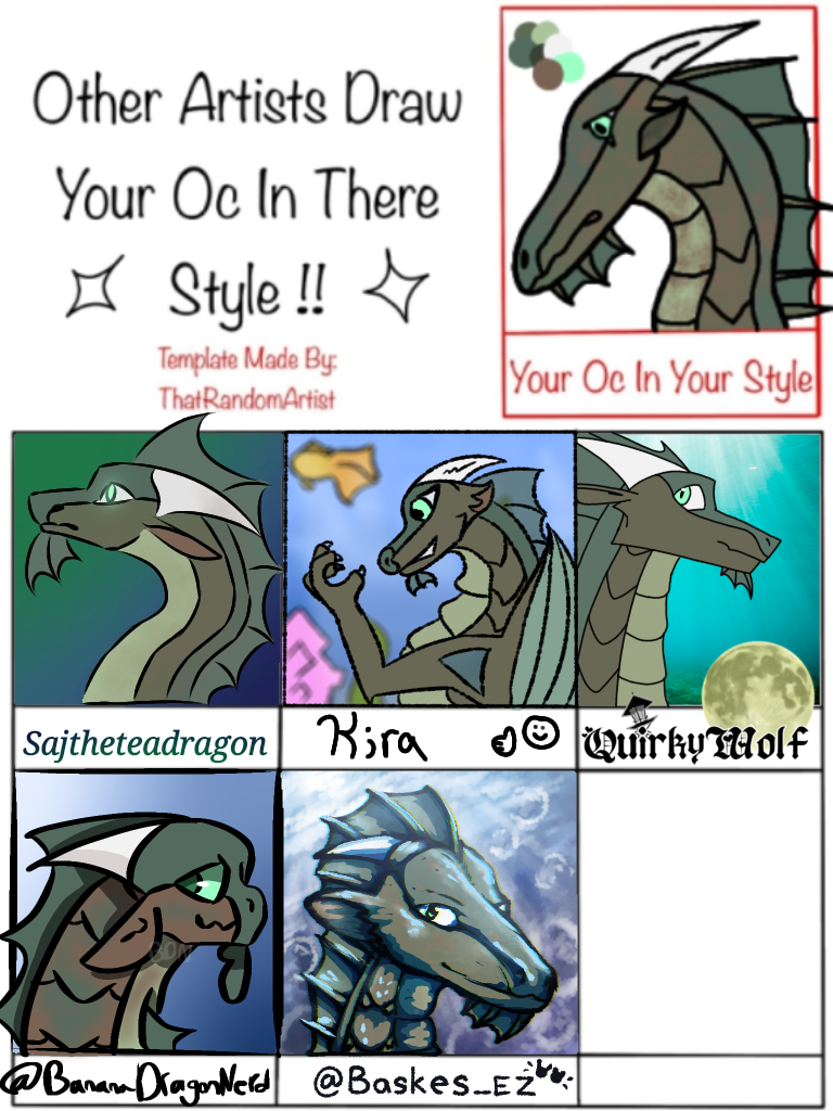 Sea dragon collab - ibisPaint