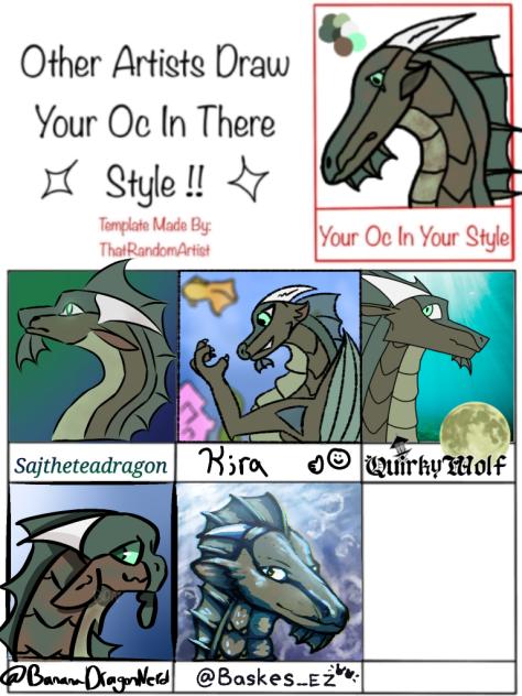 Sea dragon collab - ibisPaint