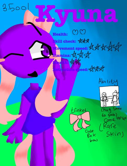 Kyuna. My oc dandy’s world 🎀🌸 - ibisPaint