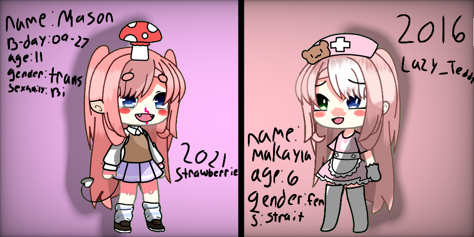 New me v.s Old me - ibisPaint